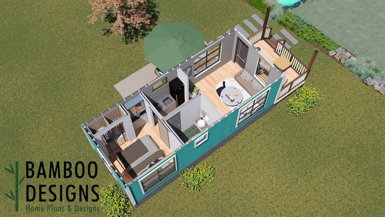Koto 12x30 Tiny Home Plan – Modern Compact Living With Timeless Style ...
