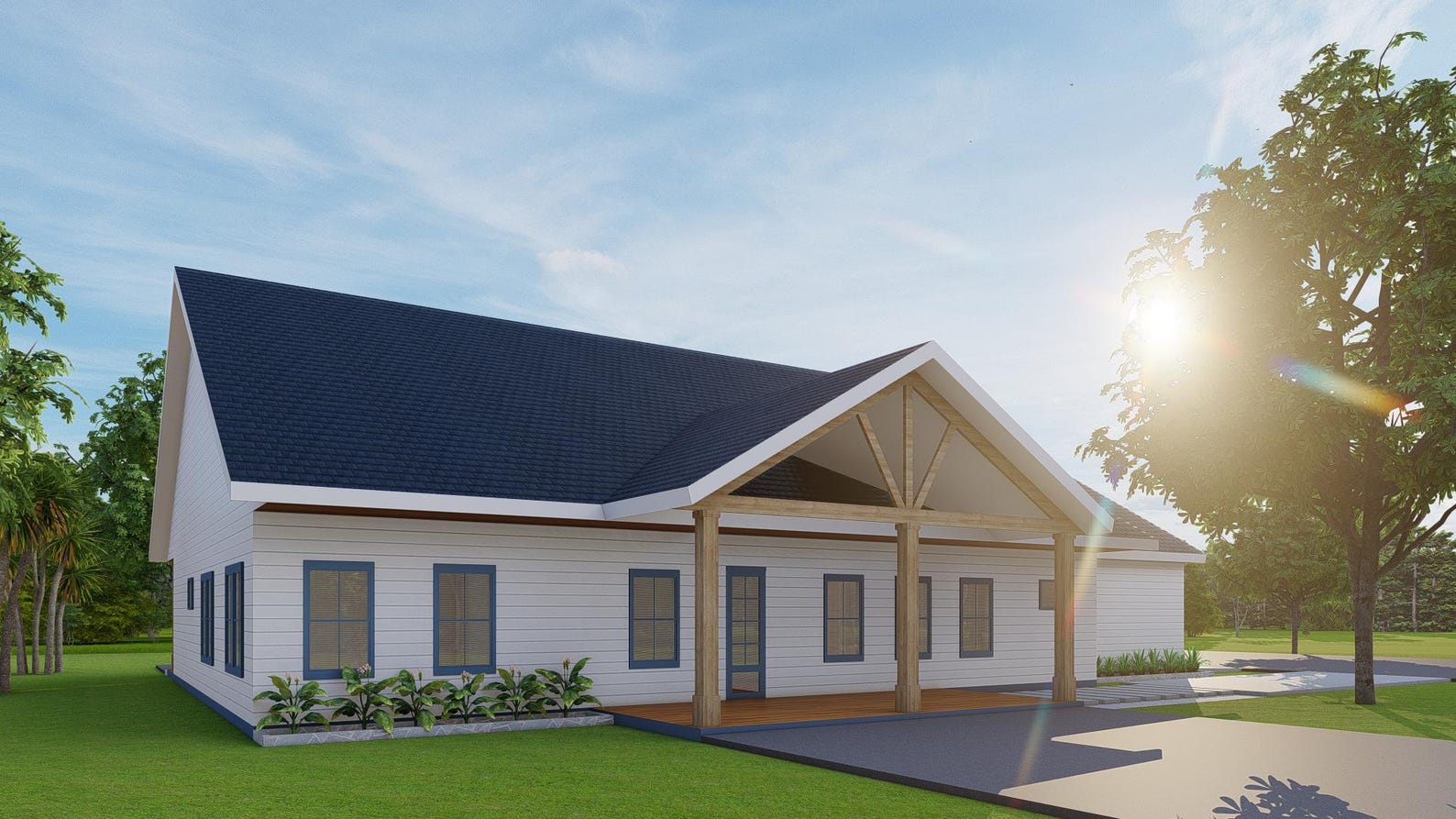 The Timbercrest Farmhouse – Texas Barndominium Plans | Modern Farmhouse ...