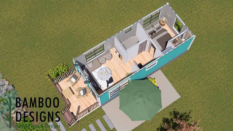 Koto 12x30 Tiny Home Plan – Modern Compact Living With Timeless Style ...