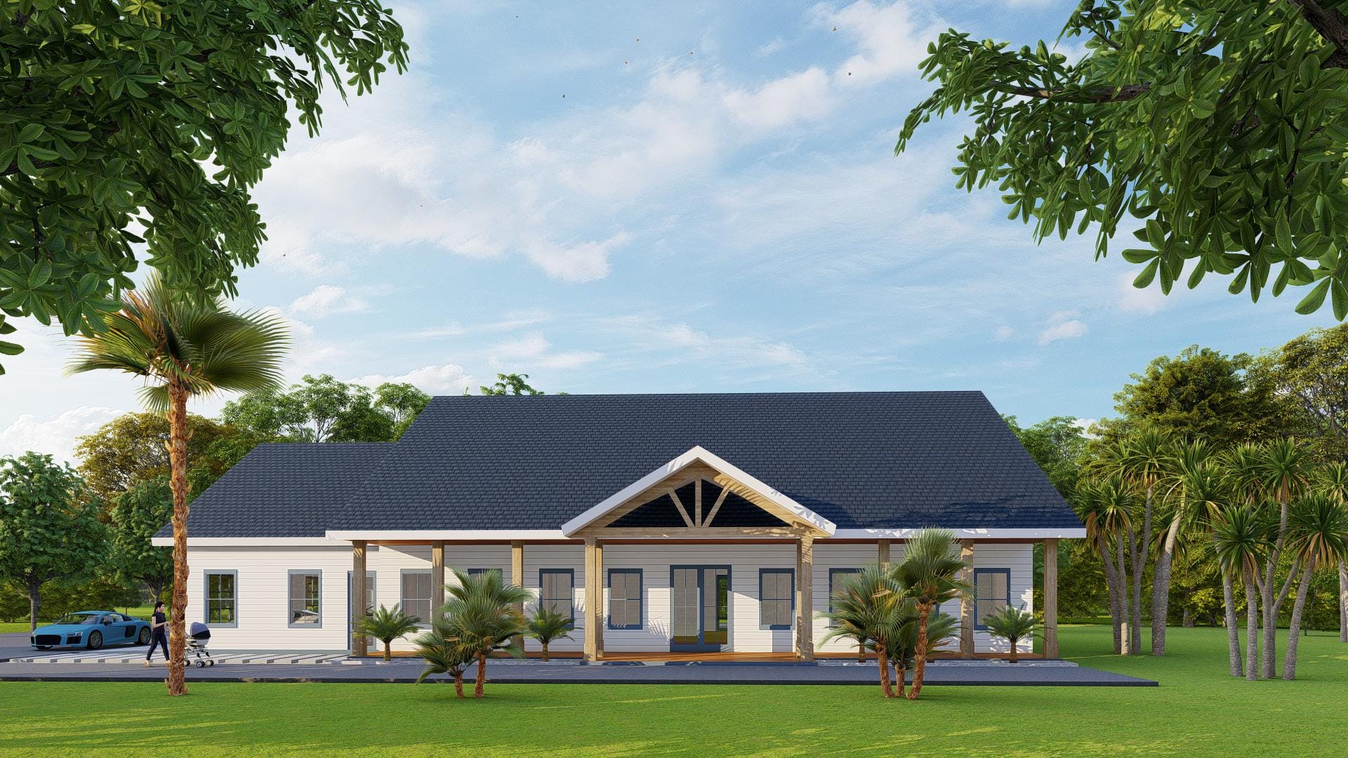 The Timbercrest Farmhouse – Texas Barndominium Plans | Modern Farmhouse ...
