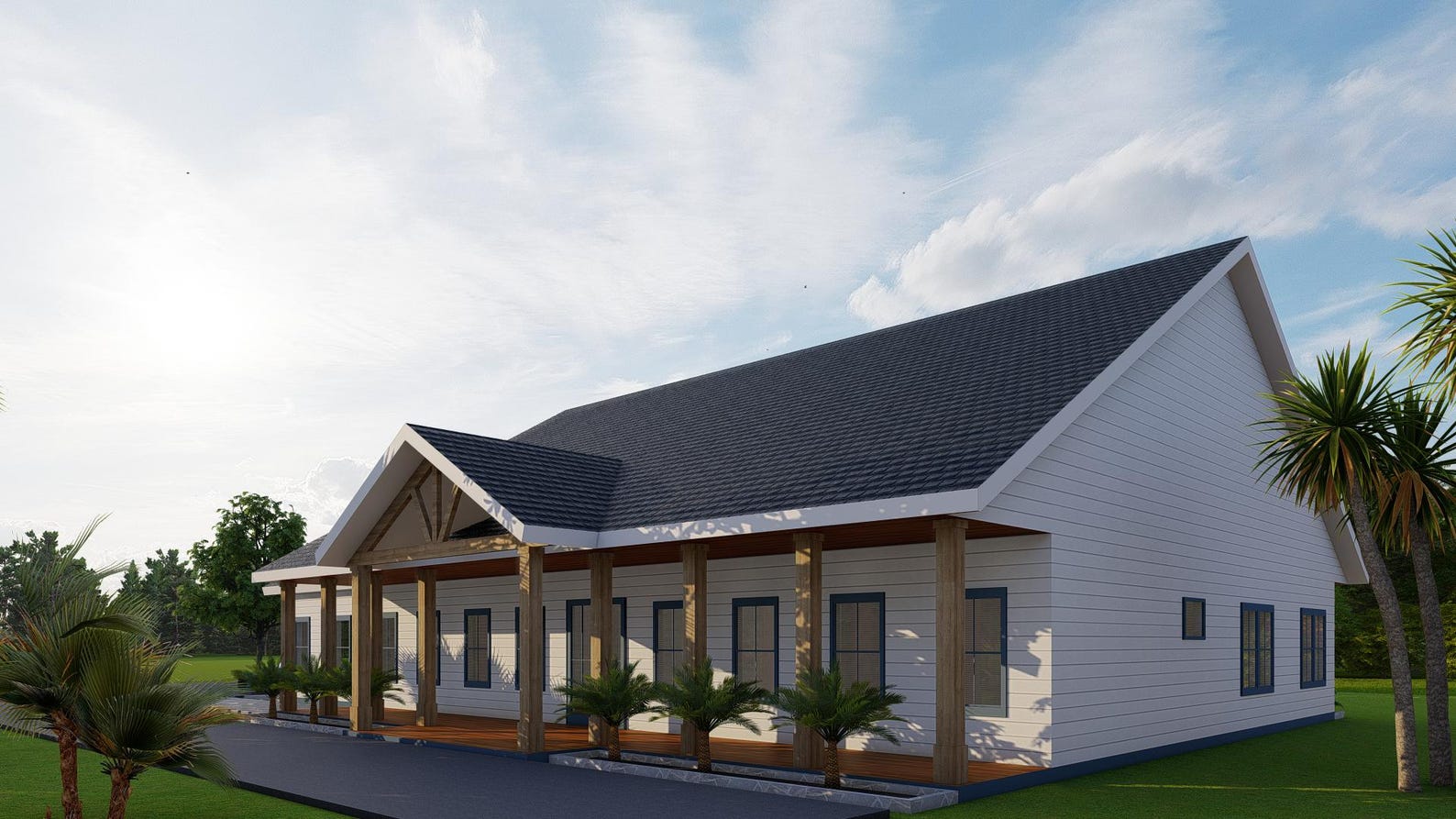 The Timbercrest Farmhouse – Texas Barndominium Plans | Modern Farmhouse ...