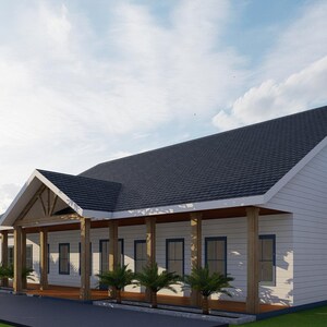 The Timbercrest Farmhouse – Texas Barndominium Plans | Modern Farmhouse ...