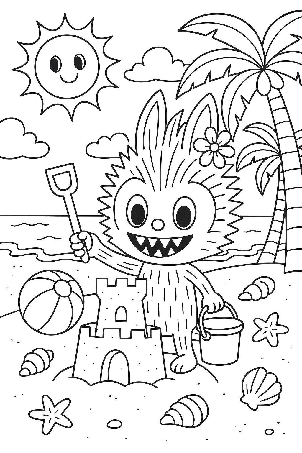 Printable Labubu Summer Activity Book for Kids! 12 Fun Pages With ...