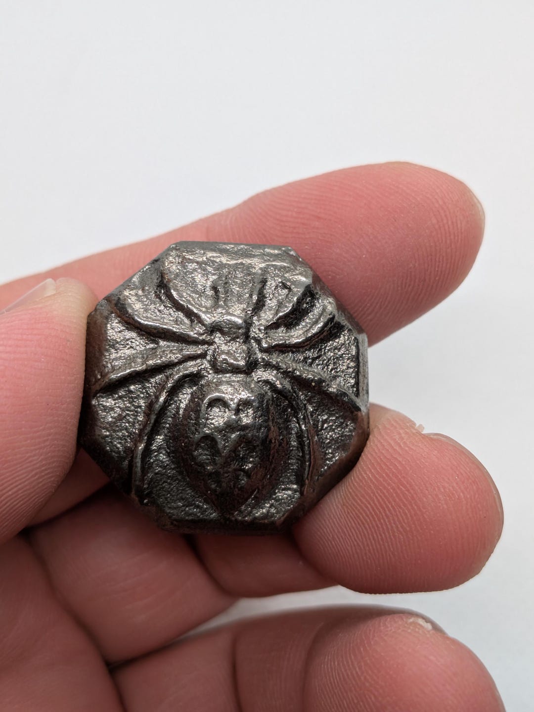 Handmade Spider Beigoma - Traditional Japanese Cast Metal Folk Art ...