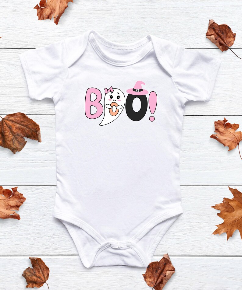Boo Halloween Sublimation Design | Digital Download PNG JPG PDF | Cute ...