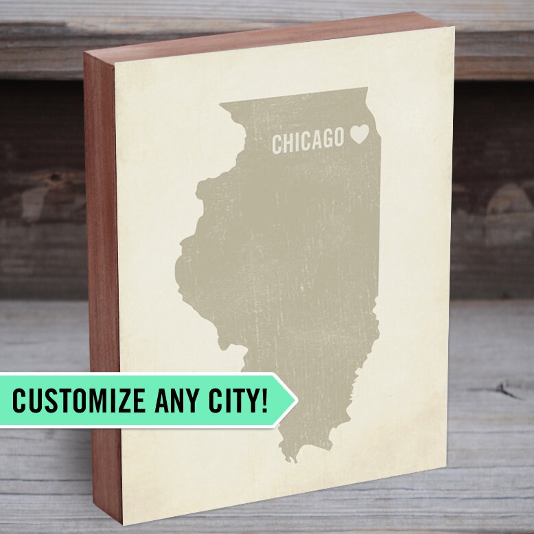 City Map Art City Name Signs Customized City Map State | Etsy