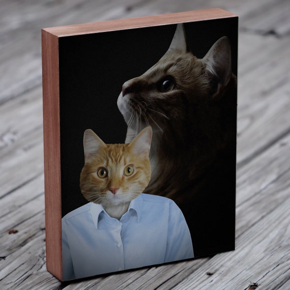 80s Cat Cat Portrait 1980s Portrait Studio Cat 80s - Etsy