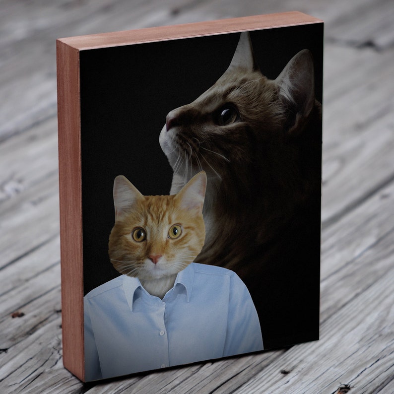 80s Cat Cat Portrait 1980s Portrait Studio Cat 80s - Etsy