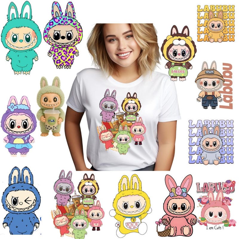 Labubu Vector - Etsy