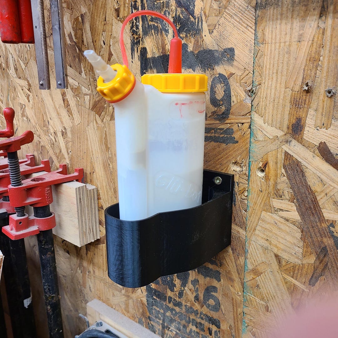3D Printed Wall Mount Fastcap Glue Bottle Holder - Etsy
