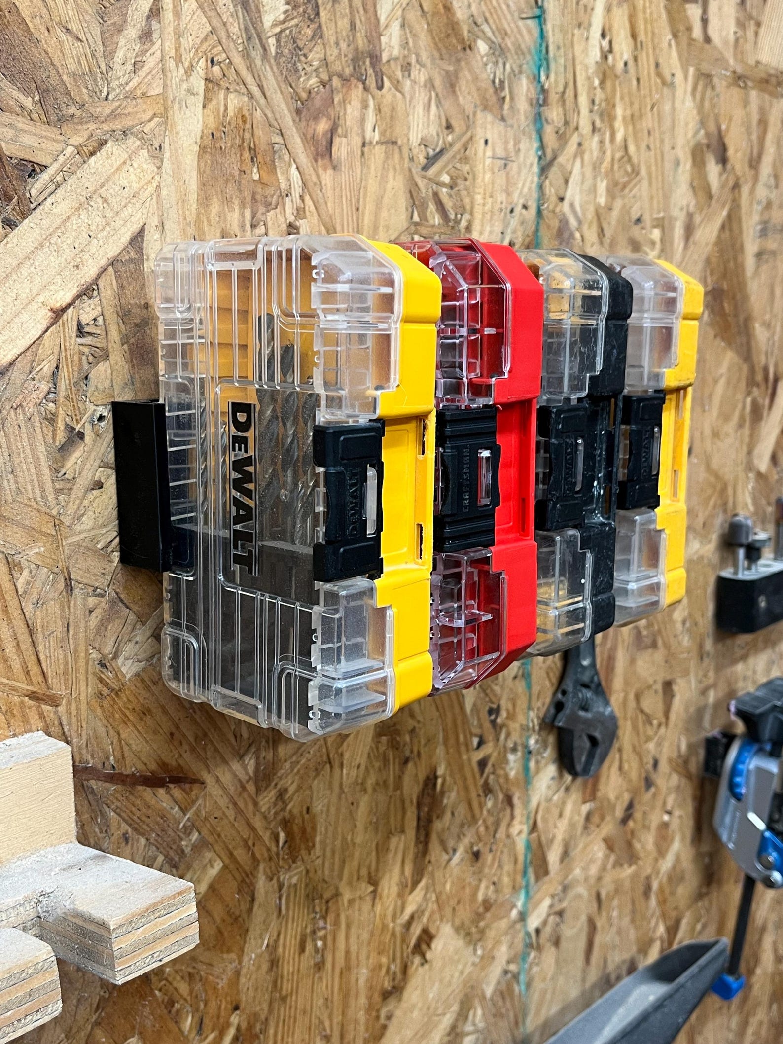 Wall Mount for Dewalt Toughcase – Compatible With Craftsman Versastack ...
