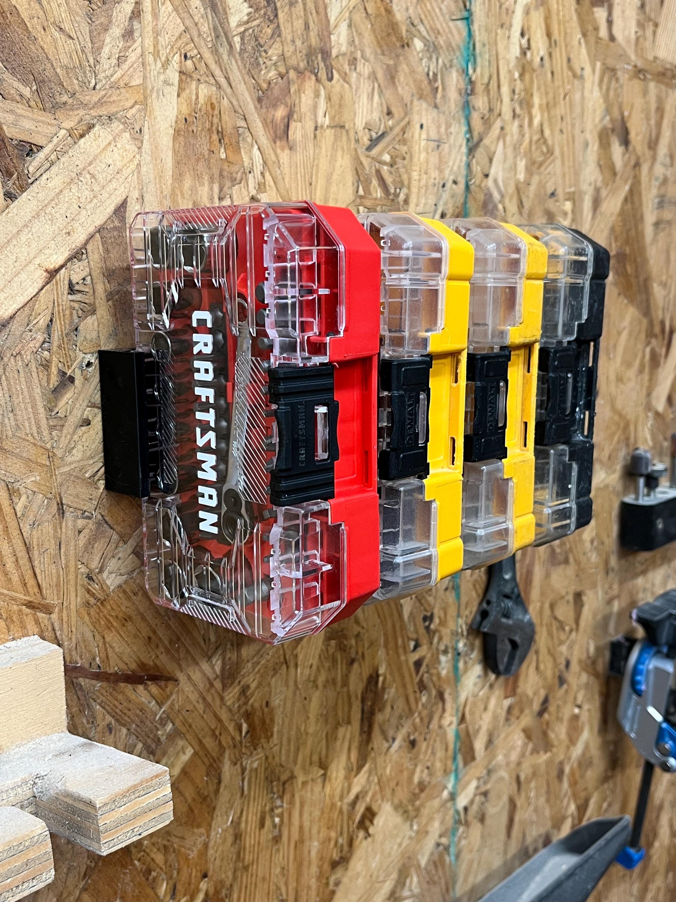 Wall Mount for Dewalt Toughcase – Compatible With Craftsman Versastack ...