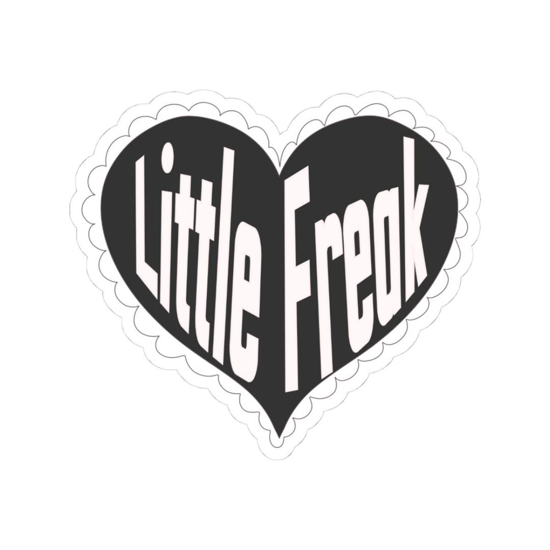 Little Freak Sticker Black and White - for the Freaks - Kiss-cut ...