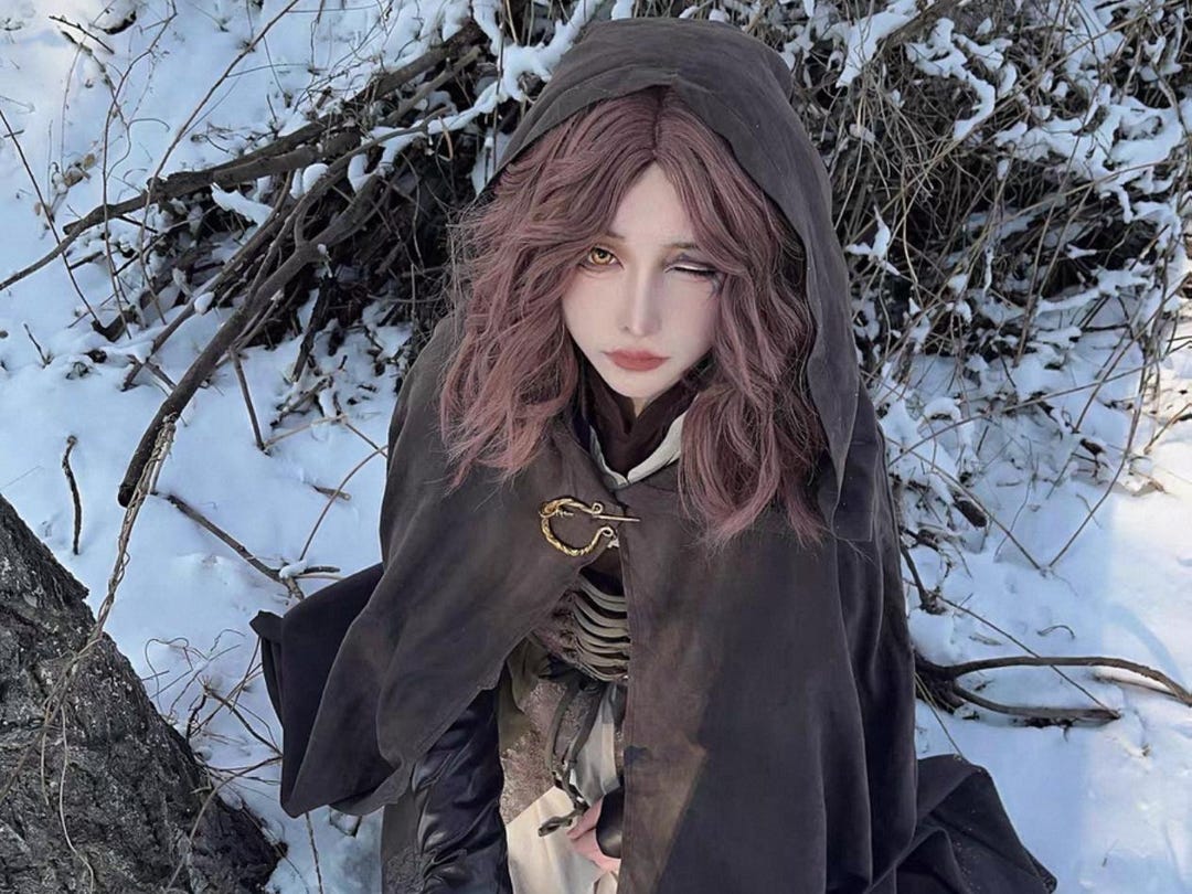 Elden-inspired Maiden Cosplay Costume Set-perfect Gift for Gamers and ...