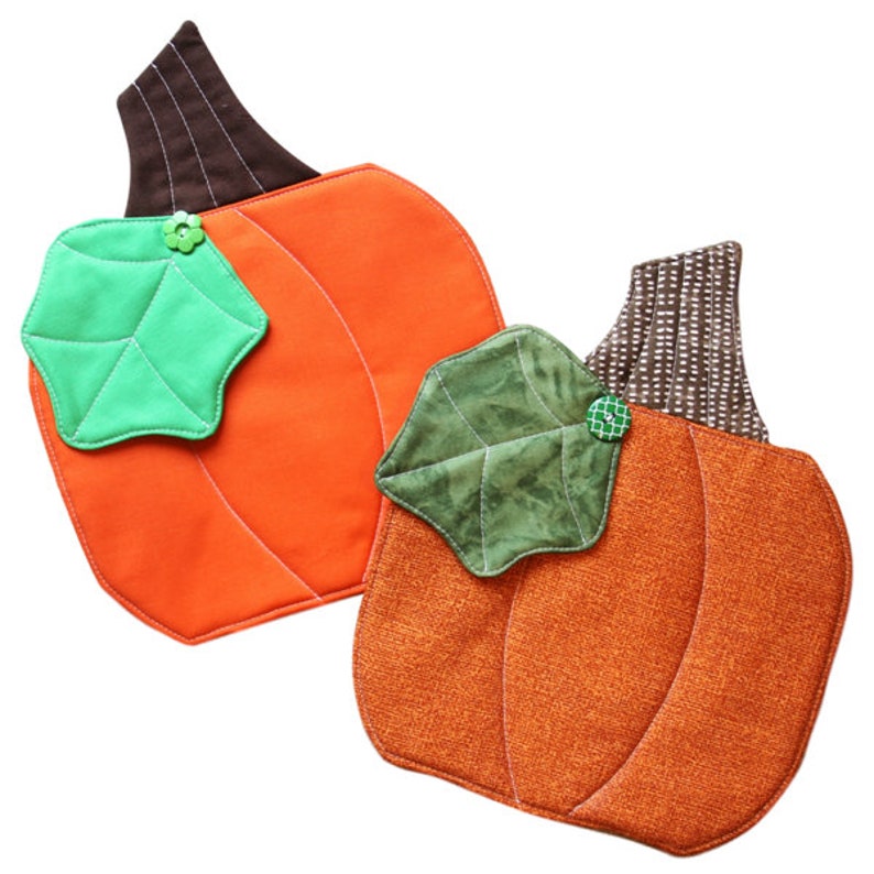Pumpkin Hot Pad Sewing Pattern PDF Download - Etsy