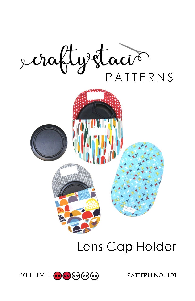 Lens Cap Holder Sewing Pattern PDF Download | Etsy