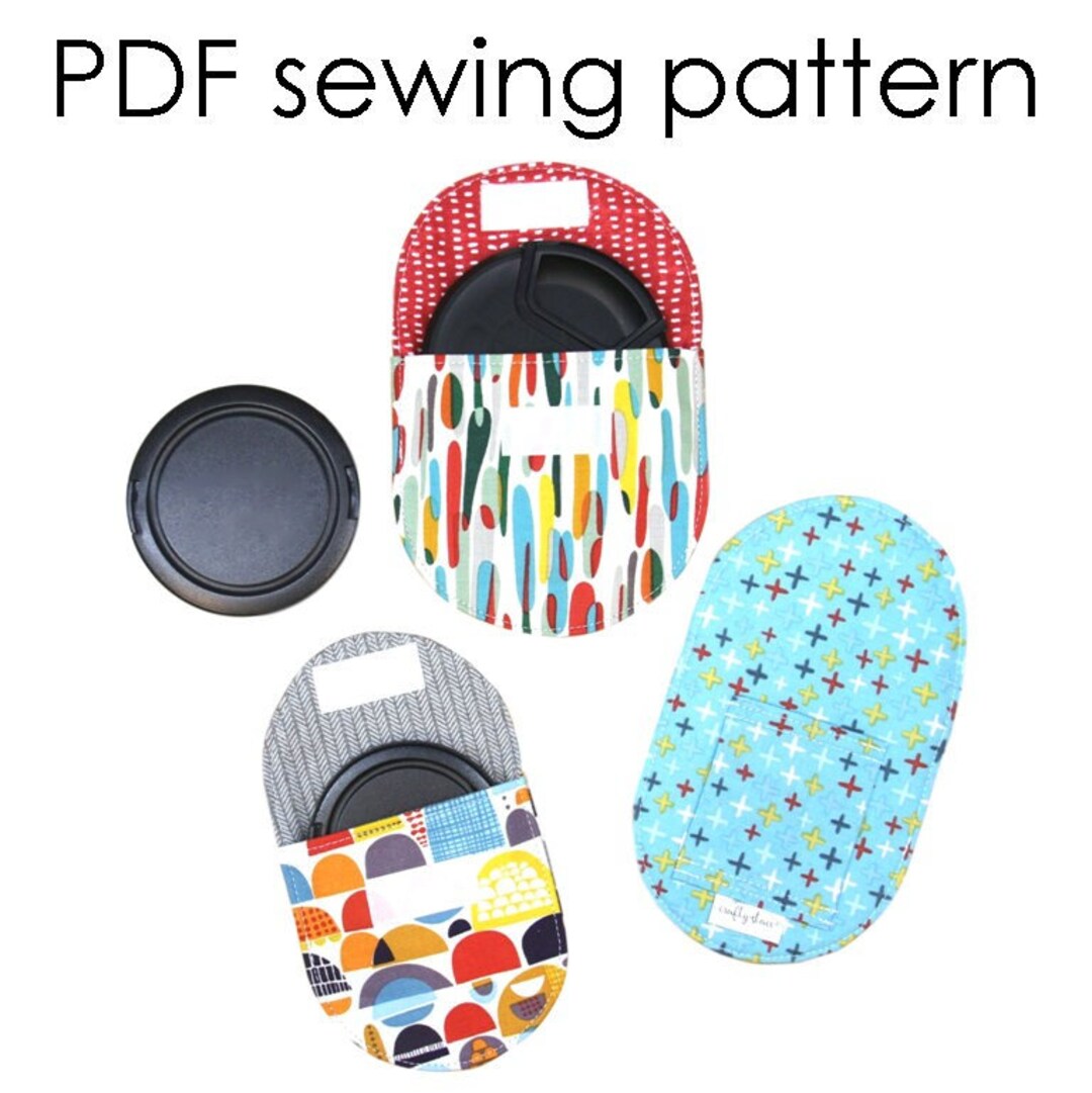 Lens Cap Holder Sewing Pattern PDF Download - Etsy