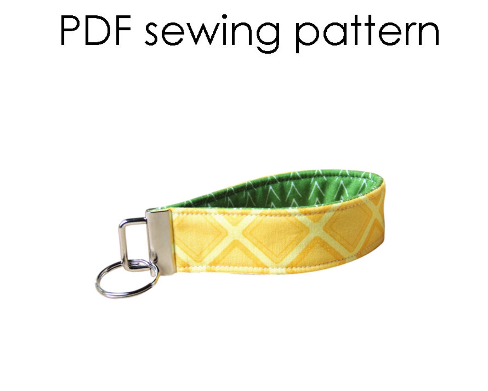 Key Fob Wristlet Sewing Pattern PDF Download - Etsy