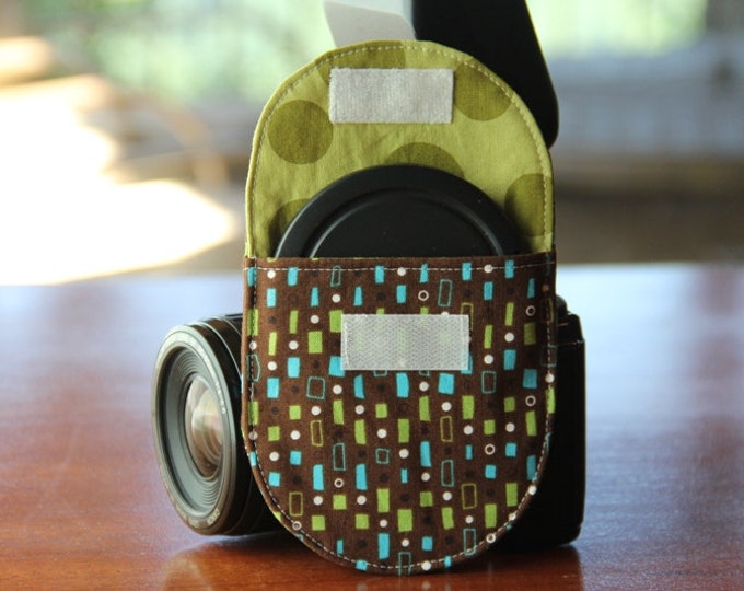 Camera Strap Lens Cap Pocket 77mm - Etsy