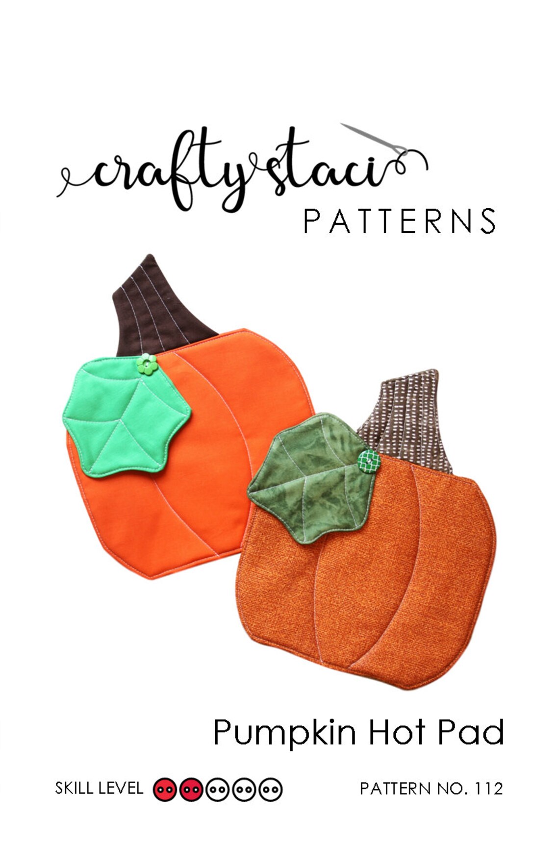 Pumpkin Hot Pad Sewing Pattern PDF Download - Etsy