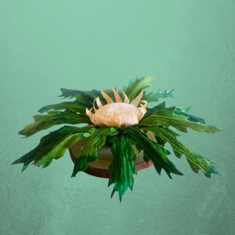 Handmade Paper Flower (eguzkilore). for Placing on Refrigerators, in ...