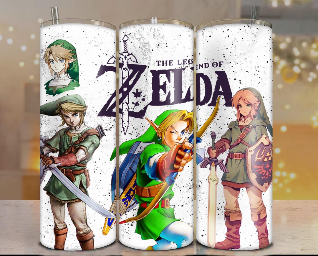 Pack of 2 Princess Zelda Wrap Png 20oz Wrap Digital File - Etsy