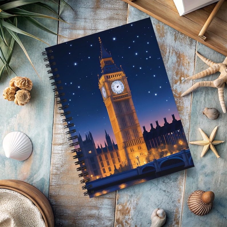 Big Ben Personal Journal, Notebook Gifts to Manage Stress and Anxiety ...