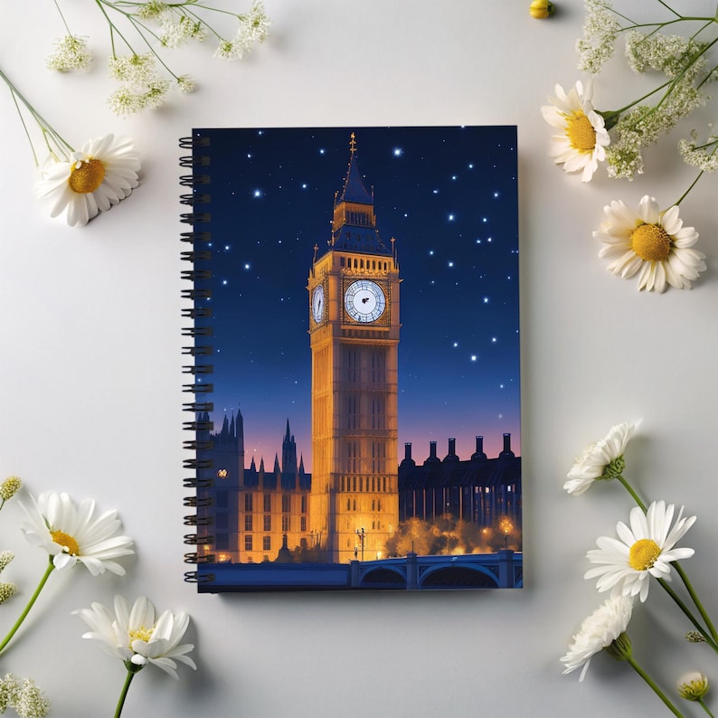 Big Ben Personal Journal, Notebook Gifts to Manage Stress and Anxiety ...