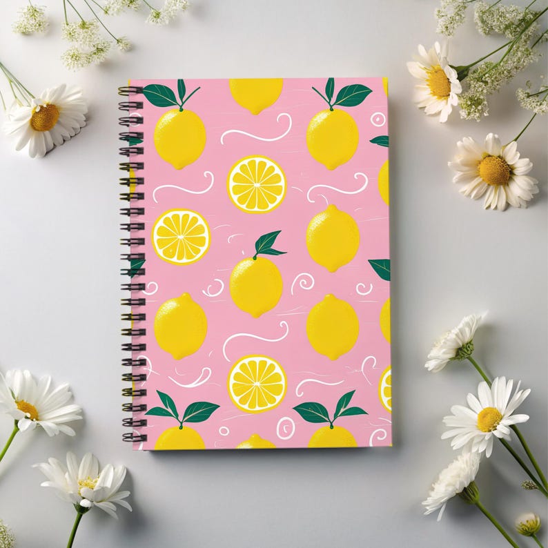 Fun Lemons Personal Journal, Notebook Gifts to Manage Stress and ...