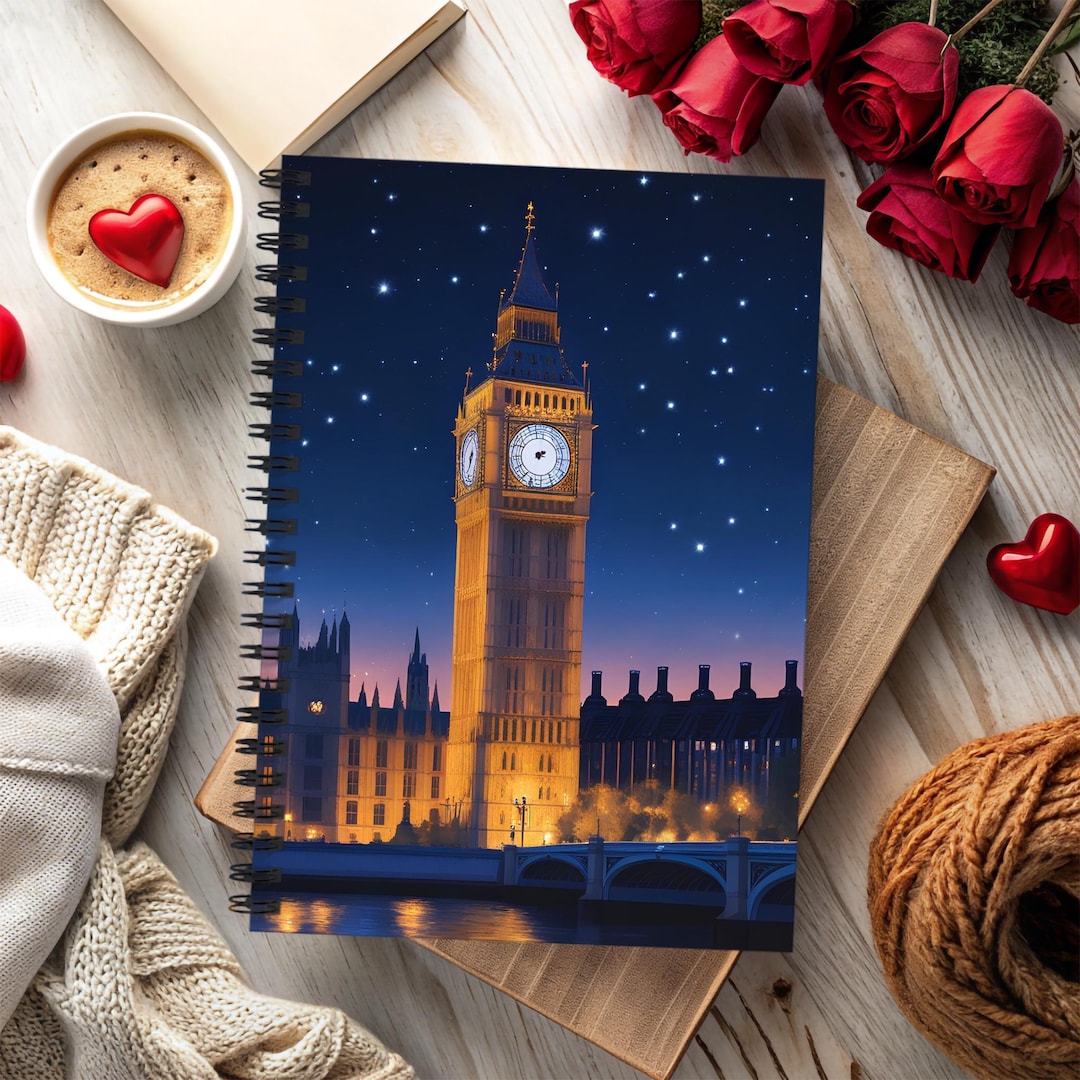 Big Ben Personal Journal, Notebook Gifts to Manage Stress and Anxiety ...