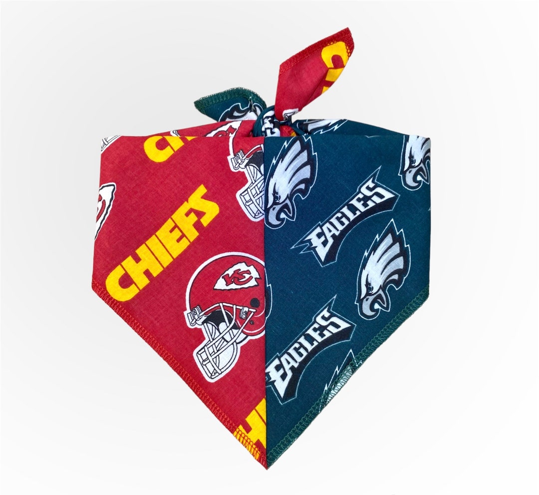 Custom NFL House Divided / Rivalry Dog Bandana (a Standard Tie-on ...
