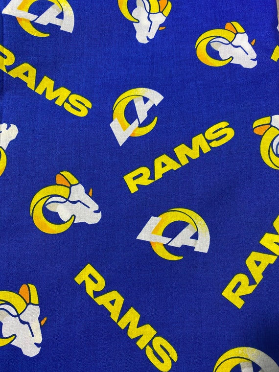 Los Angeles Rams Dog Bandana standard Tie-on Bandana - Etsy