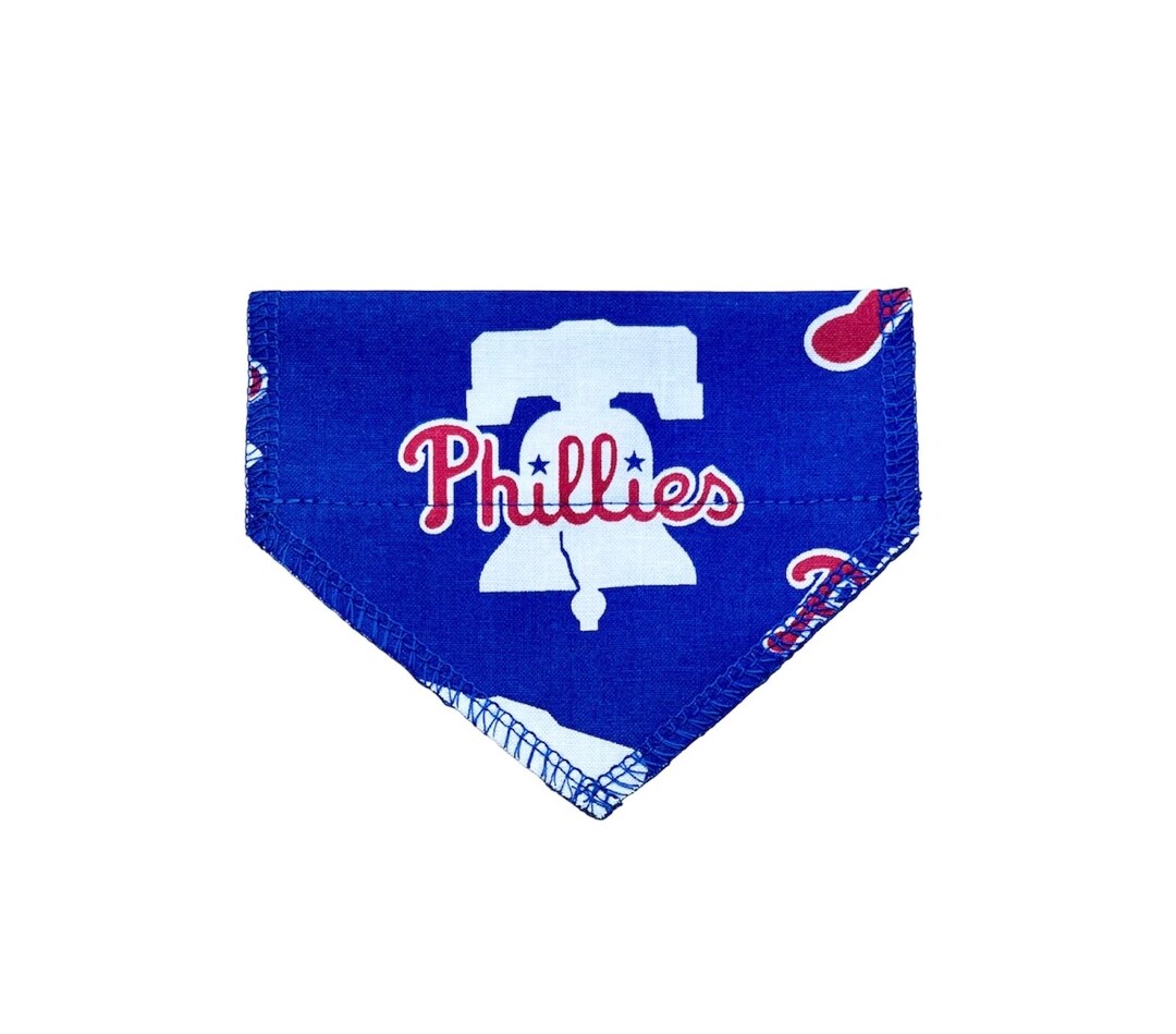 Philadelphia Phillies Cat Collar Bandana slides Onto Cat's Existing ...