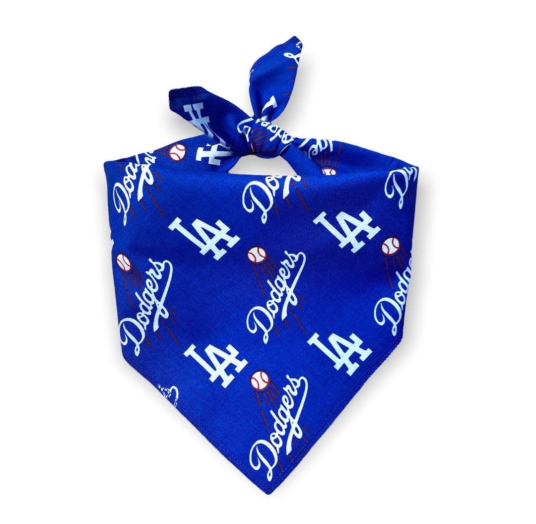 Los Angeles Dodgers Dog Bandana (standard Tie-on Bandana) We Also Have ...