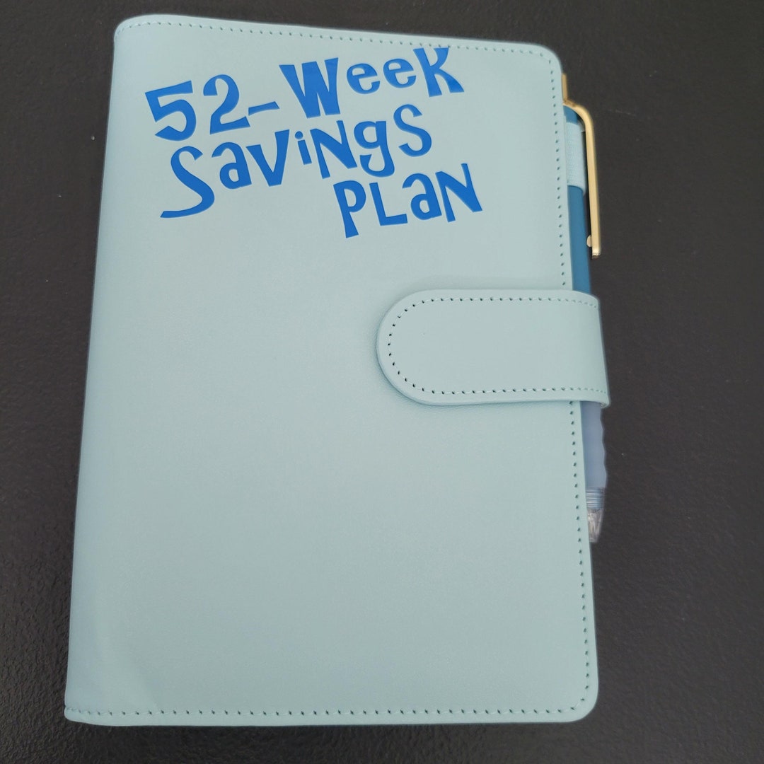 Blue 52 Weeks Savings Challenge - Etsy