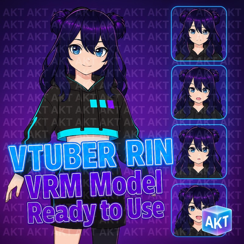 3d Vrm Vtuber - Etsy
