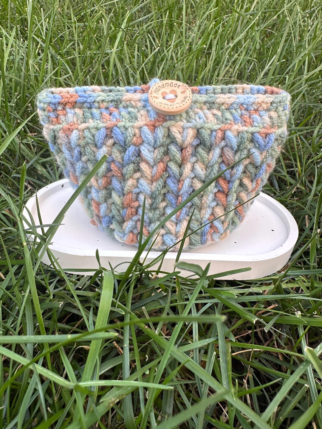 Handmade Crochet Coin Purse, Mini Wallet, Stylish Accessory - Etsy