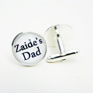 Personalized Cufflinks, Dad Cufflinks, First Time Fathers Day Gift From ...