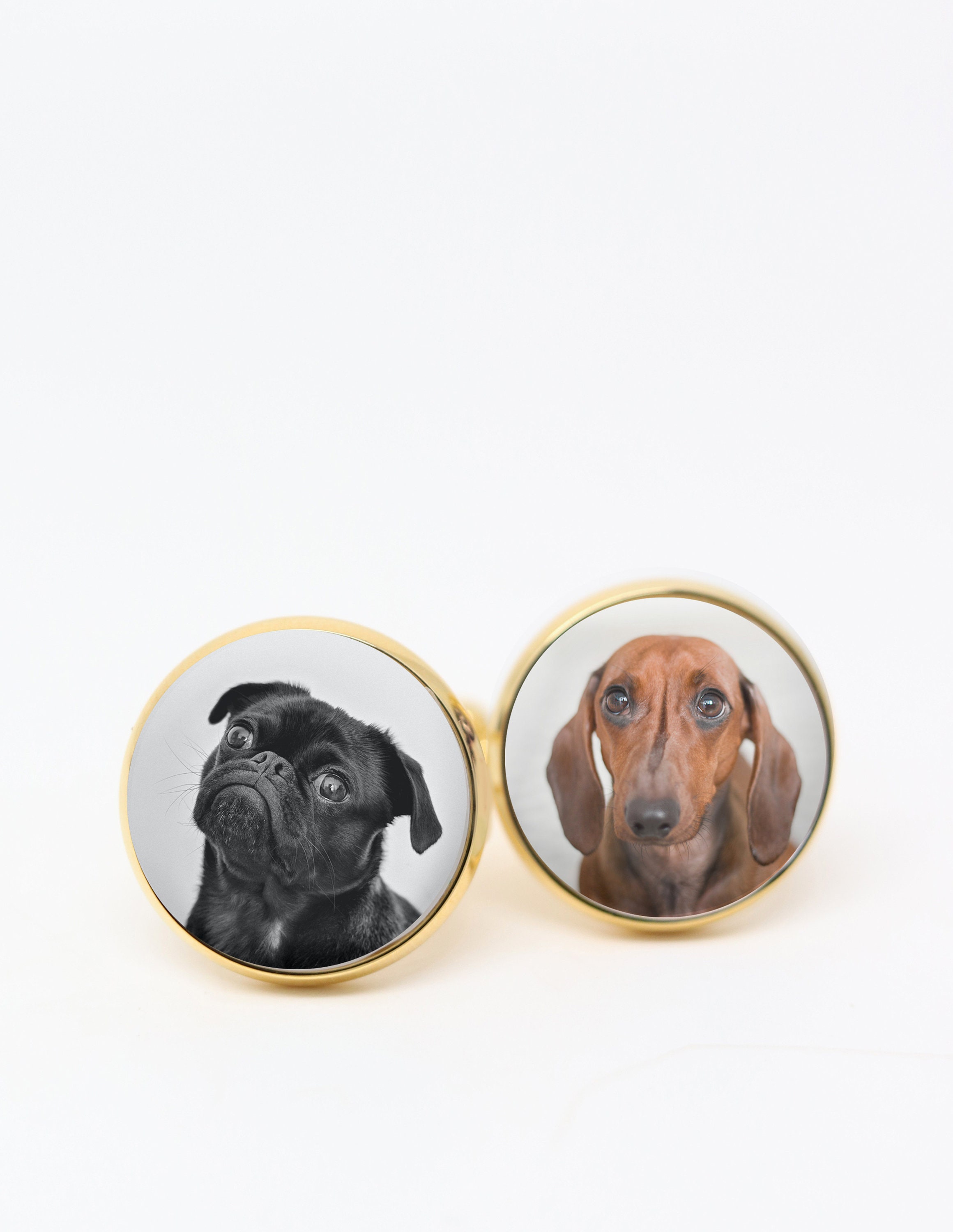 Personalized Cufflinks Dog Wedding Custom Cufflinks Pet Photo | Etsy