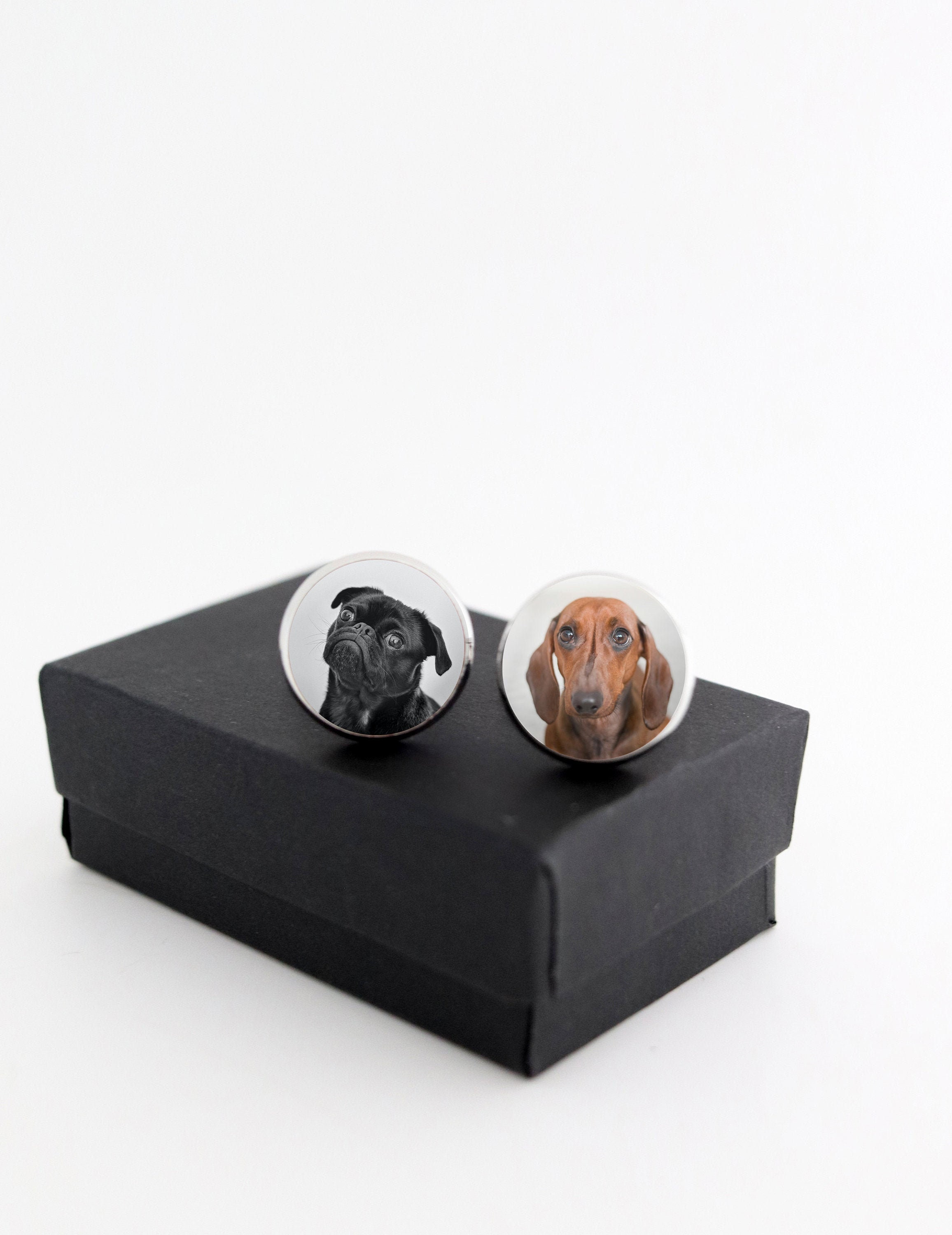 Personalized Cufflinks Dog Wedding Custom Cufflinks Pet Photo | Etsy