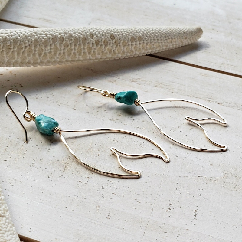 Mermaid Tail Earring - Etsy