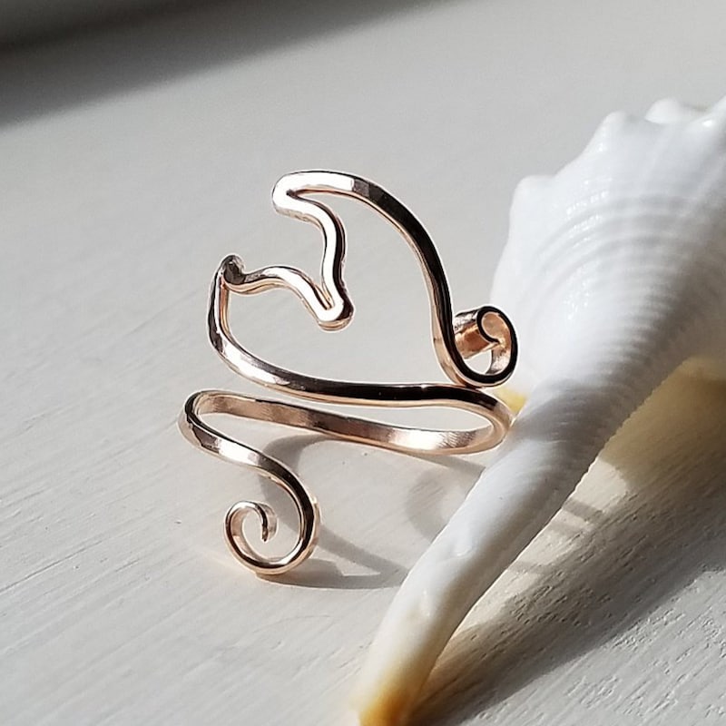 Silver Mermaid Ring - Etsy