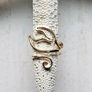 Wire Mermaid Tail Ring, Adjustable Mermaid Ring, Dolphin Tail Ring - Etsy