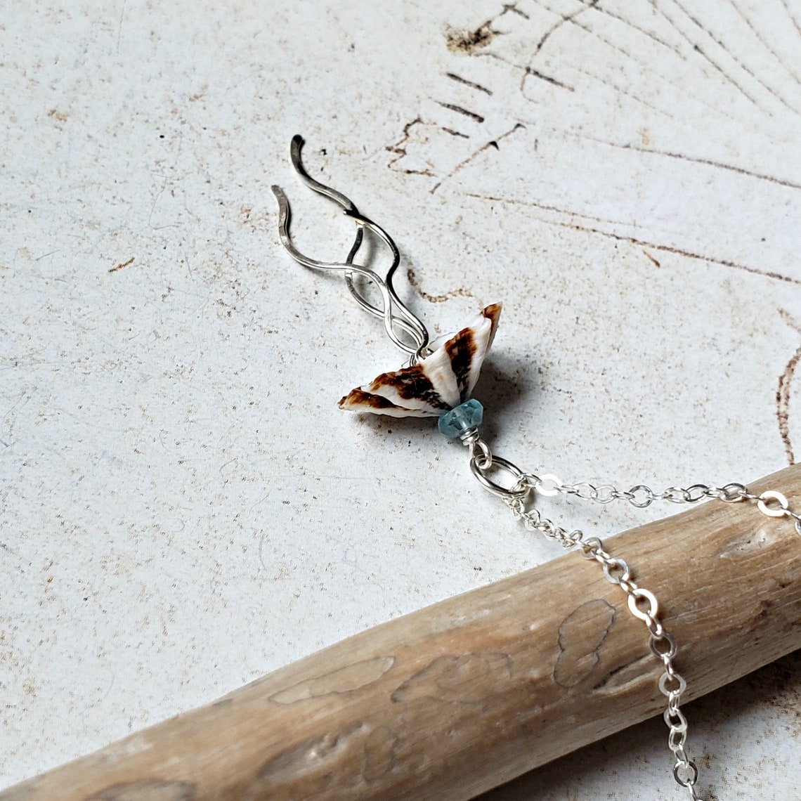 Jellyfish Necklace Opihi Shell Necklace Hawaiian Shell | Etsy