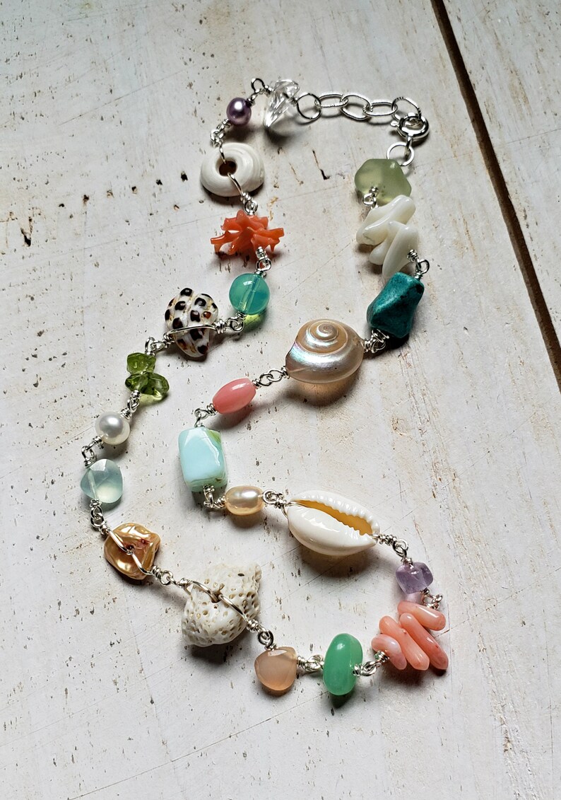 Hawaiian Shell Bracelet Ocean Charm Bracelet Beach Shell - Etsy