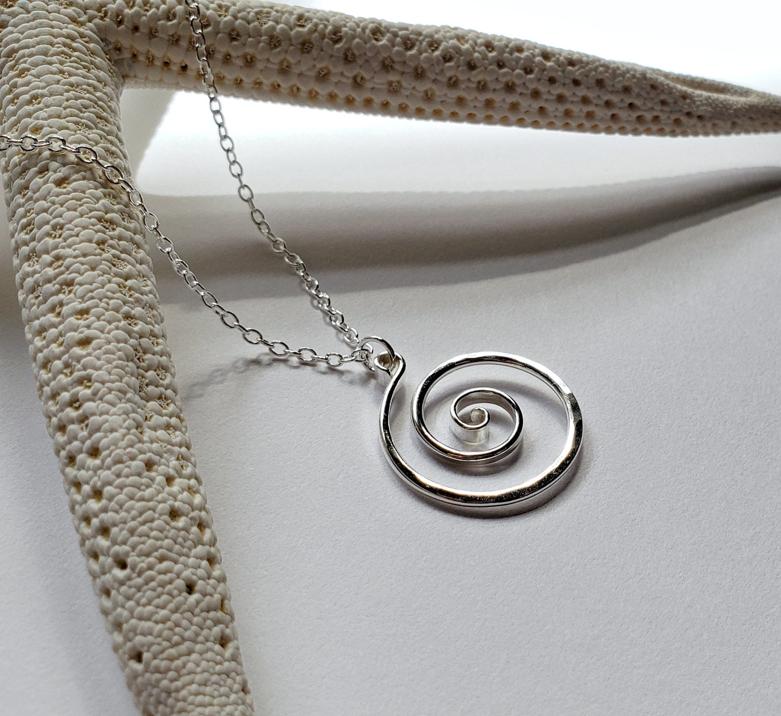 Koru Necklace Maori Necklace Ring Holder Necklace Tribal - Etsy