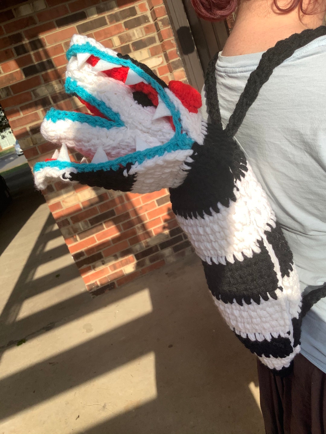 Small Beetlejuice Baby Sandworm Plush Backpack - Etsy