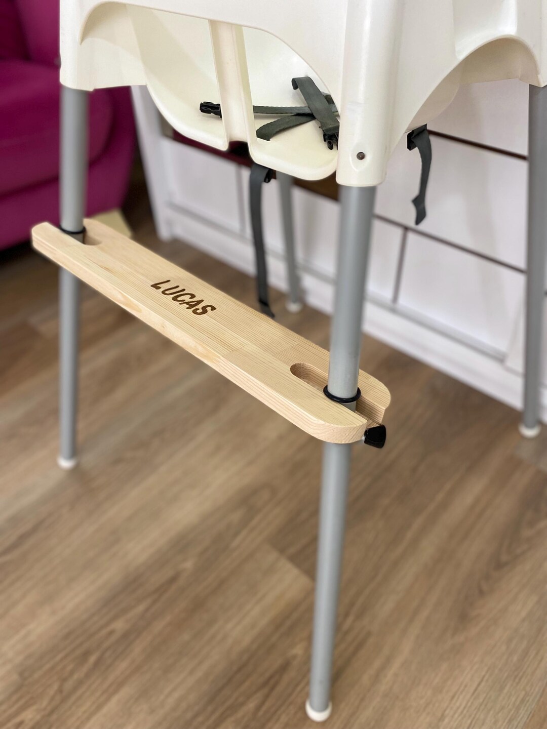 Personalised Adjustable Footrest for Ikea Antilop Highchair - Etsy