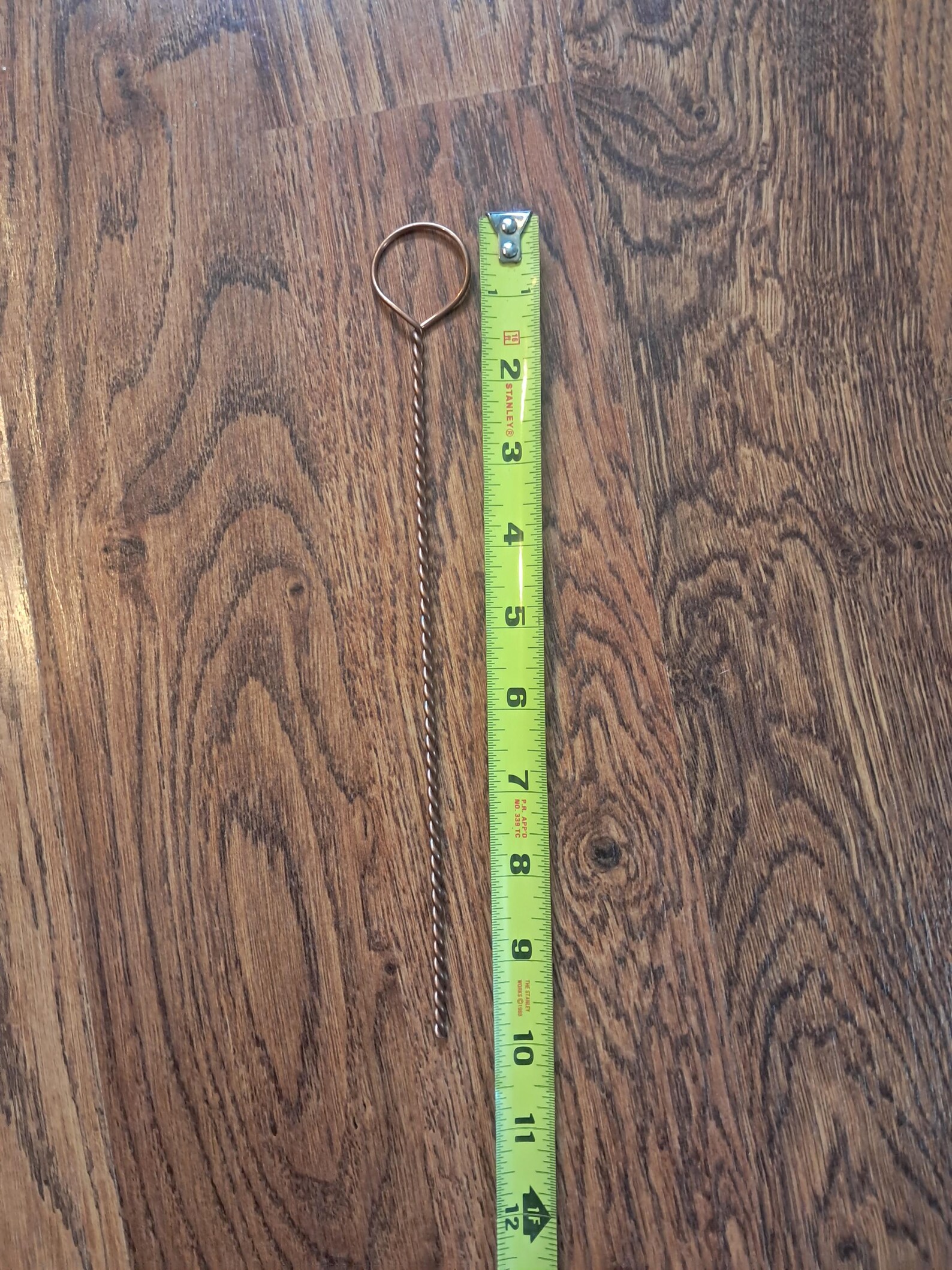 Hand Twisted Copper Garden Stake for Electroculture – Decorative Energy ...