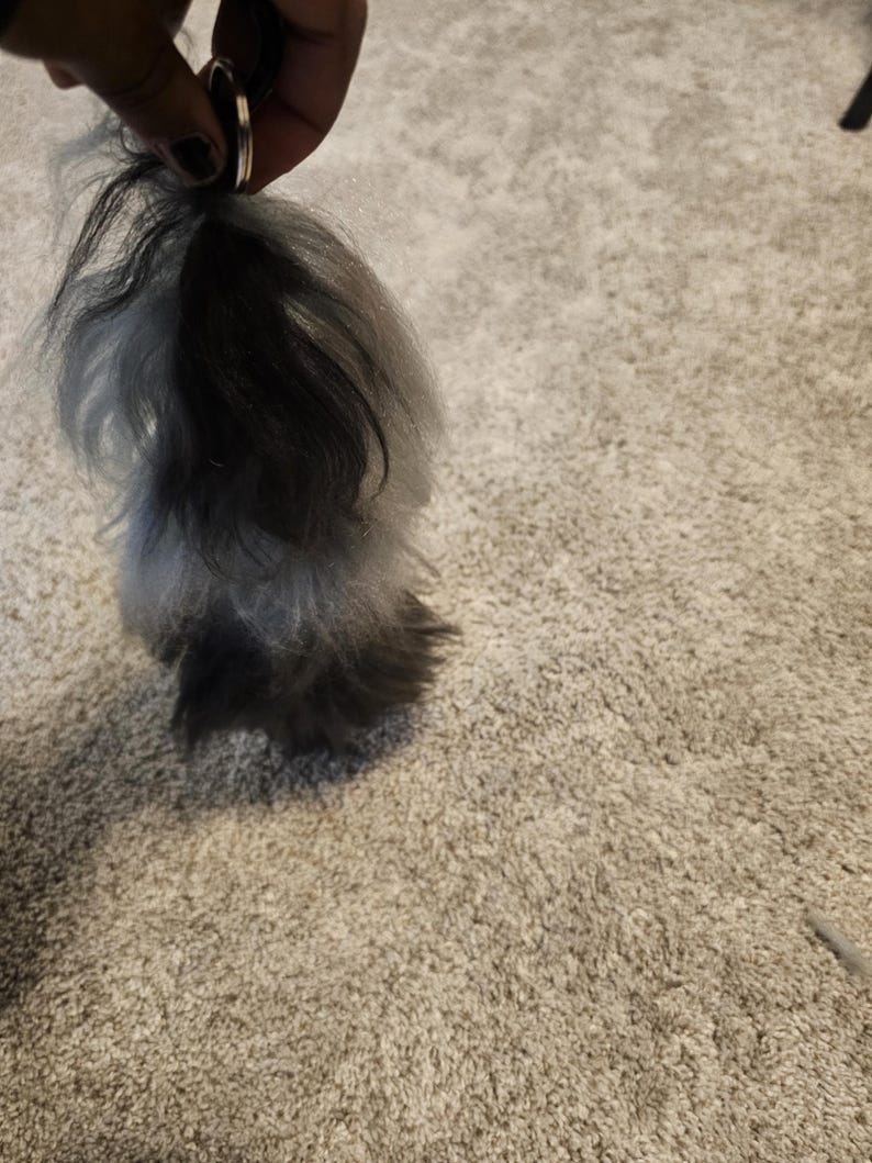 Grey Wolf Yarn Tail !! (need Gone) - Etsy